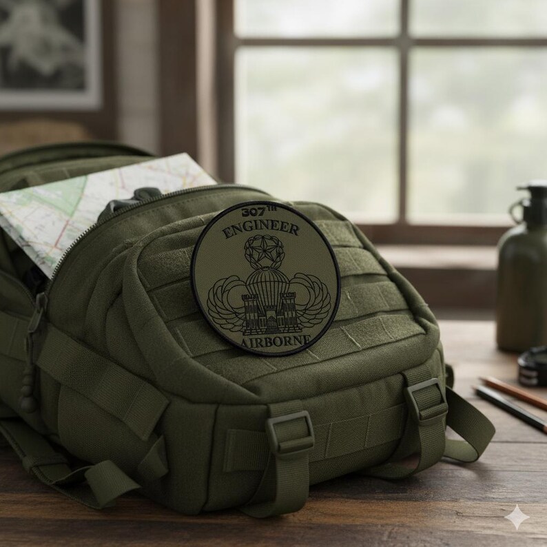 307th Engineer 82nd Airborne Div. SVG | Military Insignia Vector File ...