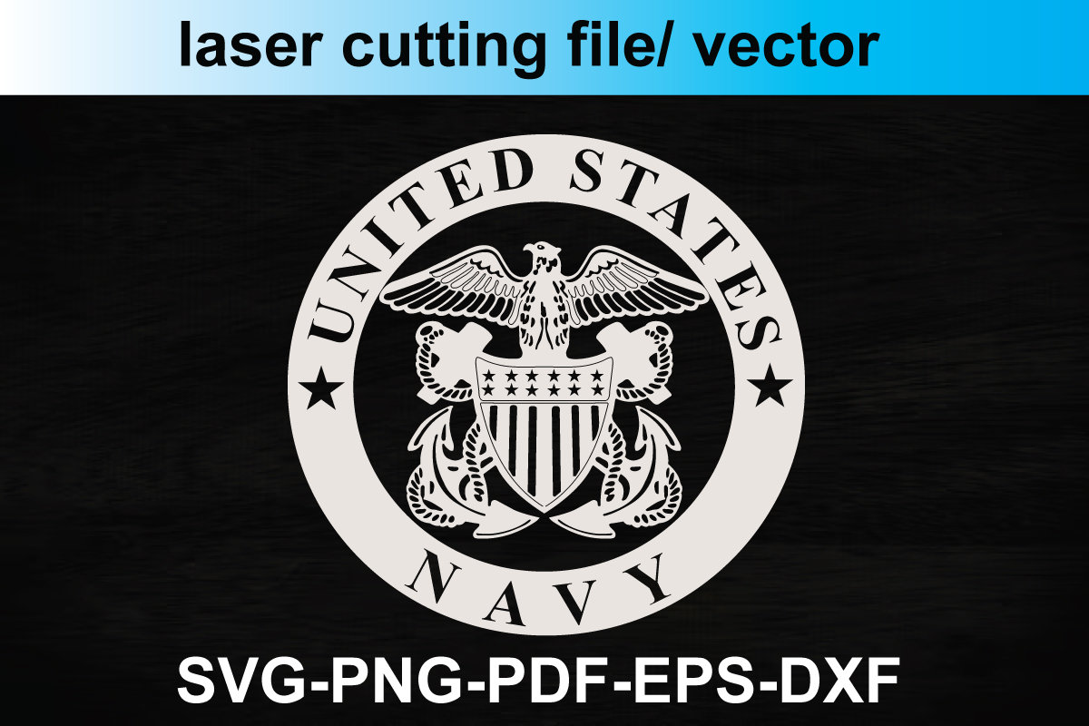United States Navy Elements Vector File Navy SVG File Svg, Png, Dxf ...