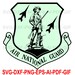 Air National Guard Logo, Laser Cut Vector Files (digital Download) - Etsy