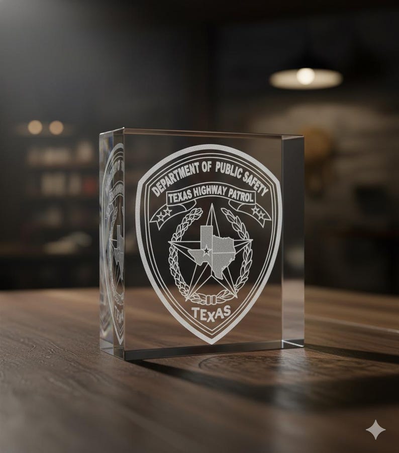 Texas Highway Patrol DPS Logo - Digital Vector File for Engraving ...
