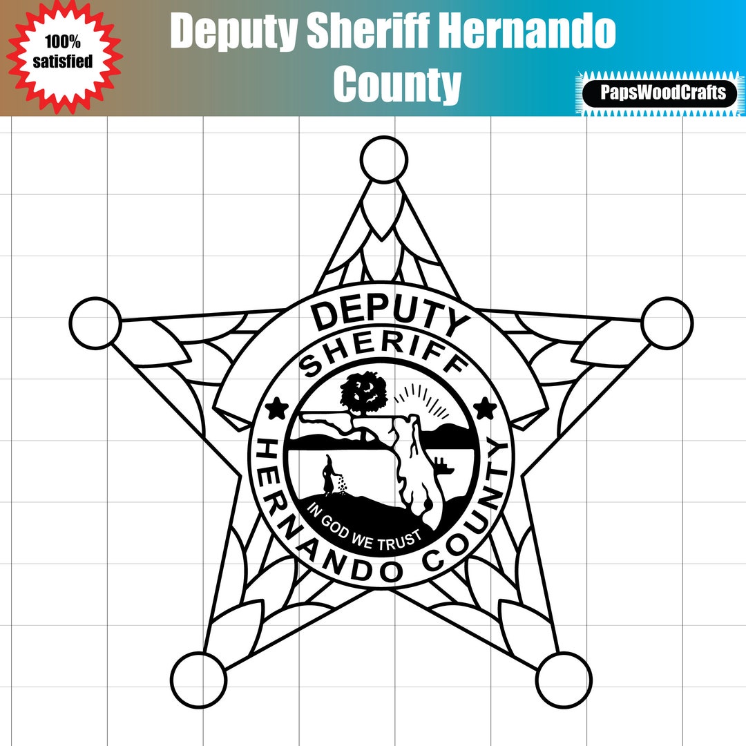 Deputy Sheriff Hernando County, Sheriff Badge,sergeant Badge, Logo ...
