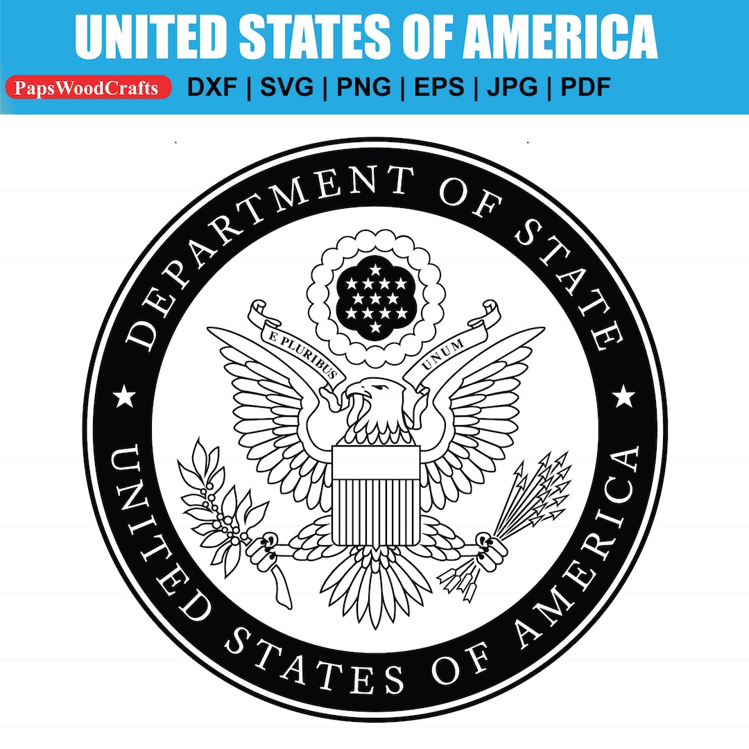 United States of America,badge Seal, Custom, Ai, Vector, SVG, DXF, PNG ...