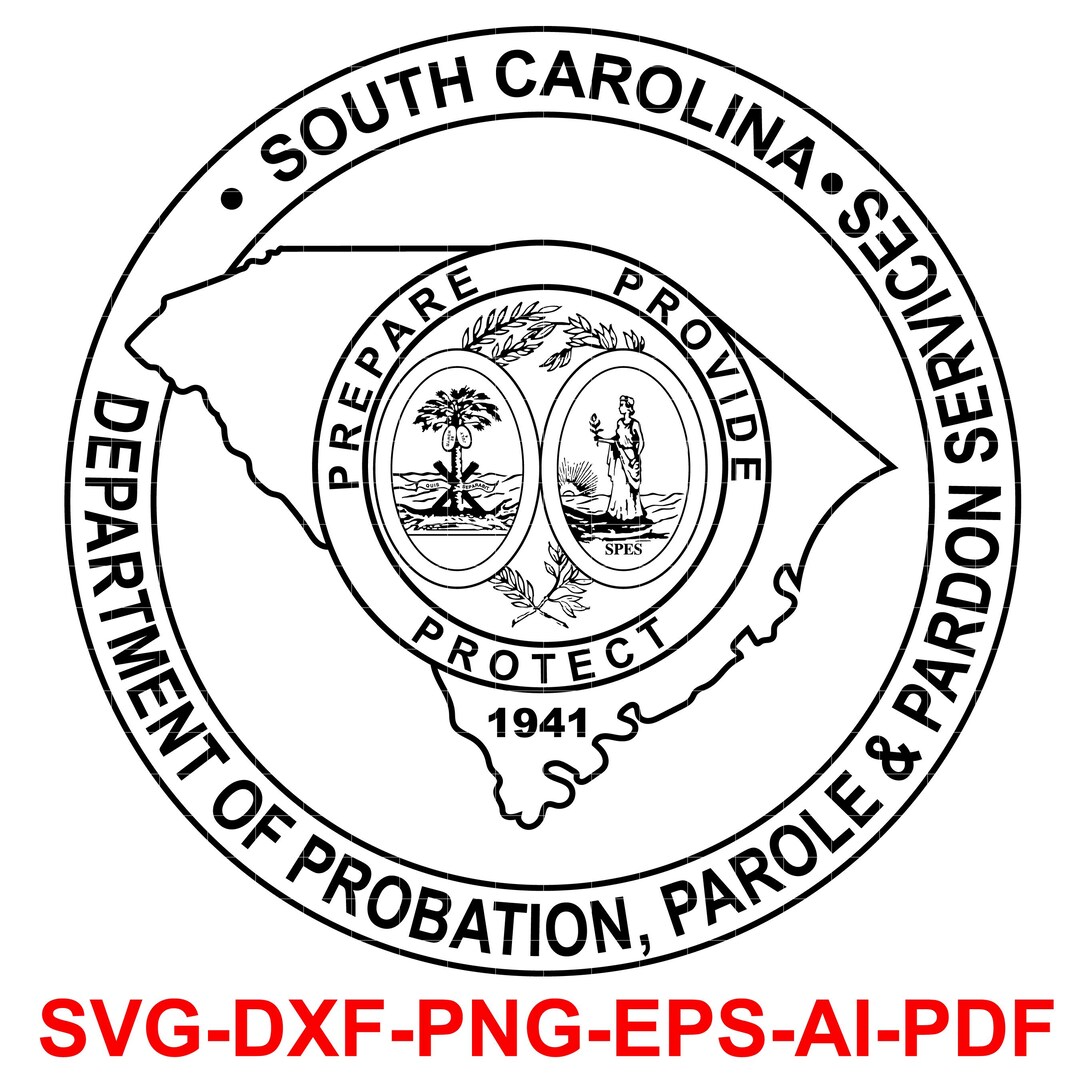 Agent, Probation Parole, Pardon Service, South Carolina, Badge, Logo ...