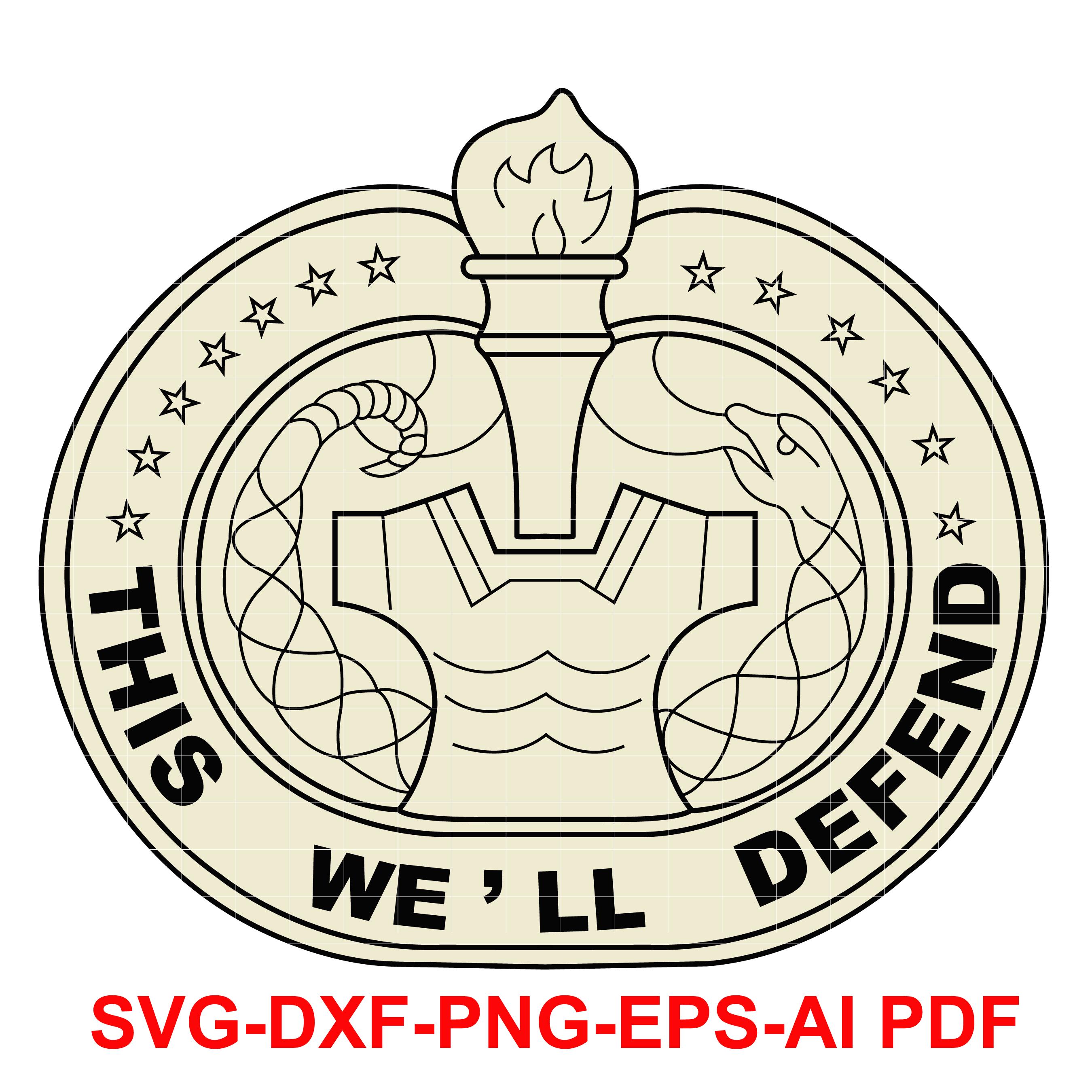 Drill Sergeant, Insignia Shaped, Badge, Laser Cutting, Vector Art, Cut ...