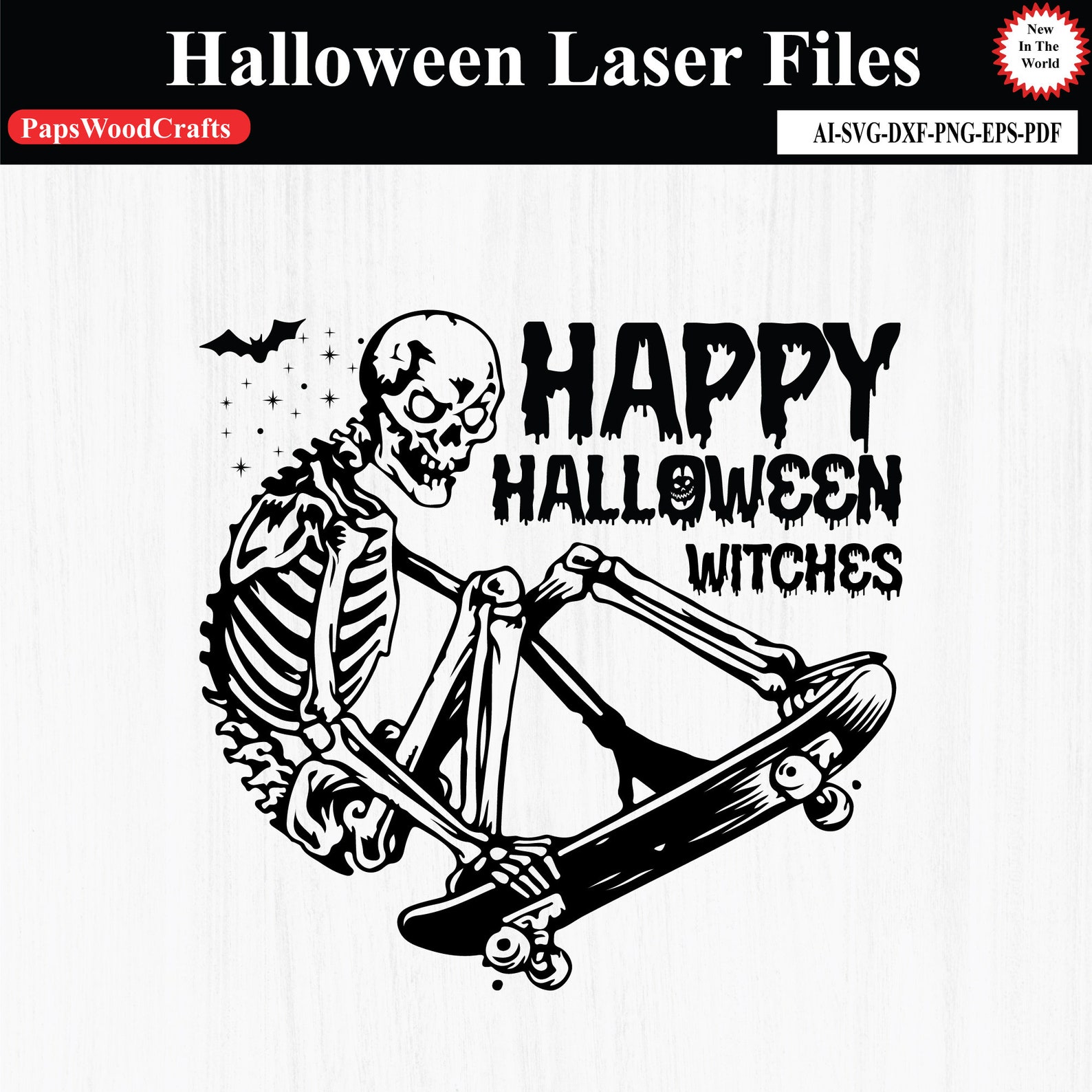 Skull Skeleton Laser Cut File Halloween Xtool lightburn - Etsy