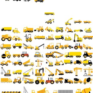 Construction, Vehicle, SVG, Bundle, 100 Designs, Vector Files, Laser ...