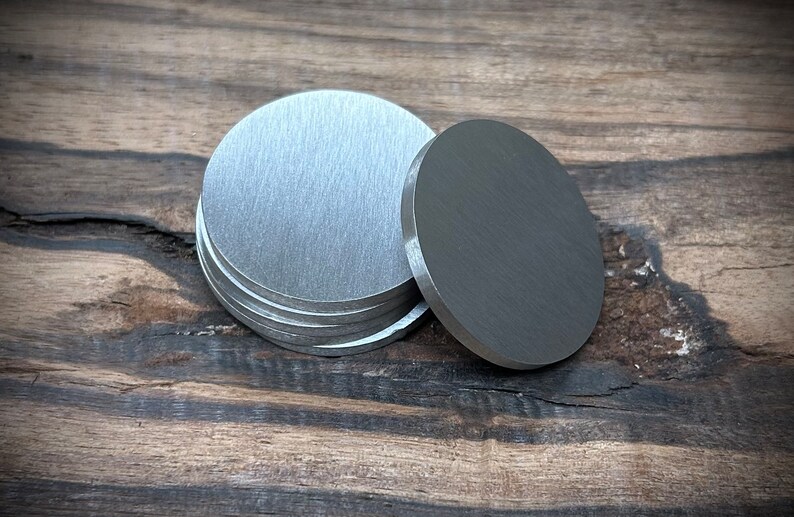 1.5" Stainless Steel Round Blank - Etsy