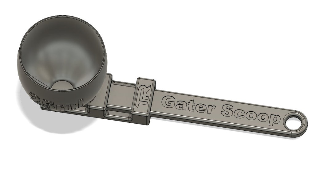 Ml Powder Funnel Scoop for Water Bottles "gater Scoop" (3d Printing ...
