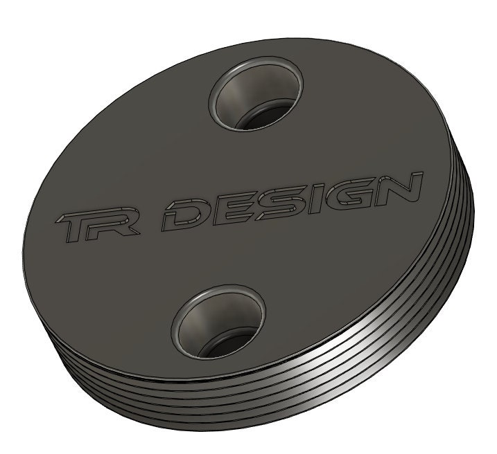 4 Inch MPT Cleanout Plug to Replace PVC Threaded Cap (3d Printing File ...