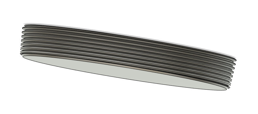 6 Inch MPT Cleanout Plug to Replace PVC Threaded Cap (3d Printing File ...