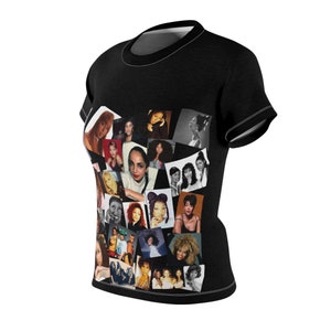 Iconic Women of Rnb Collage Women's AOP Cut & Sew Tee - Etsy