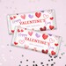 Valentines Chocolate Wrapper Template, Editable Candy Bar Label ...