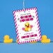 Editable Cheer Duck Tag, You've Been Ducked Tag, Printable Cheerleader ...