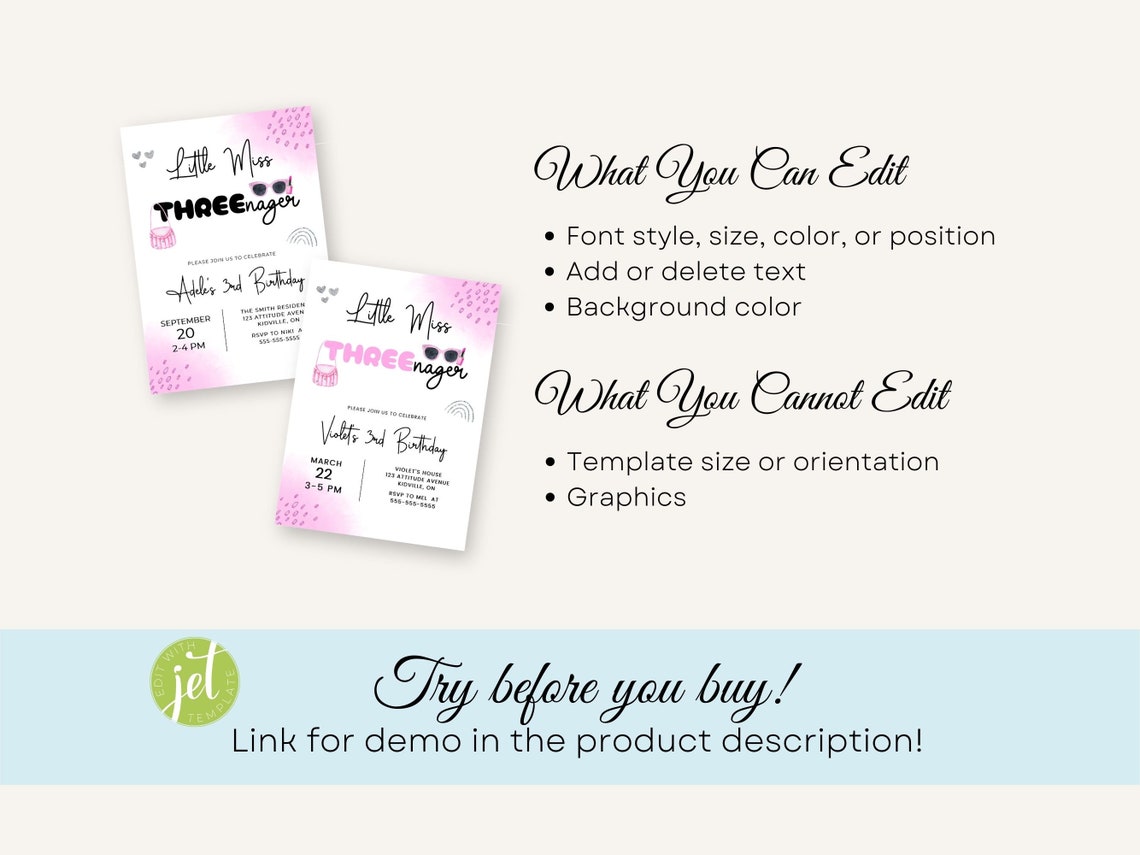 Threenager Party Favor, Chip Bag Wrapper Template, Girls 3rd Birthday ...