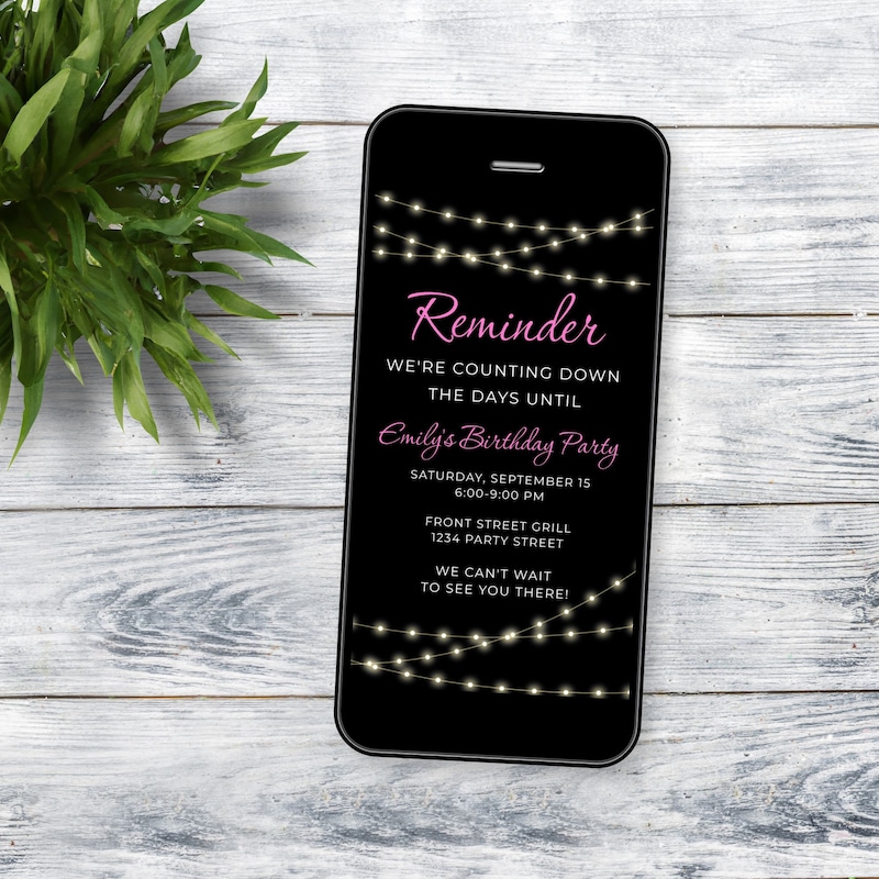 Wedding Invitations Reminders - Etsy