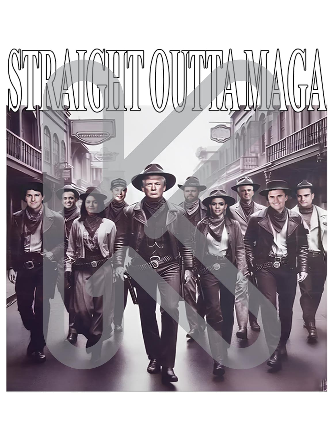 Straight Outta MAGA, PNG File, Trump President, Trump PNG, Donald Trump ...