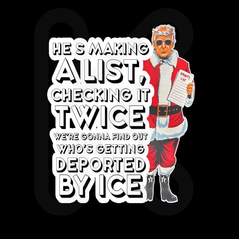 Trump Santa Ice Shirt - Etsy