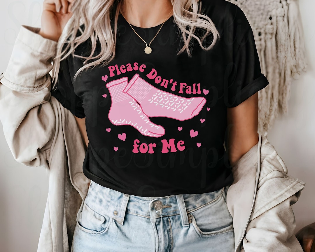 Funny Nurse Shirt, Valentines Sweater, Please Don't Fall for Me T-shirt ...