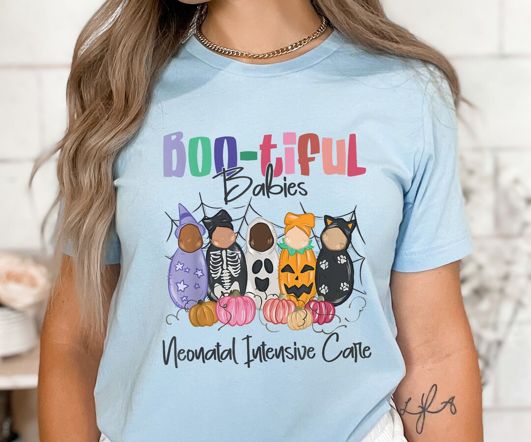 Neonatal Crew Shirts, Nurse Fall Shirt, Nurse Halloween Gift, NICU ...