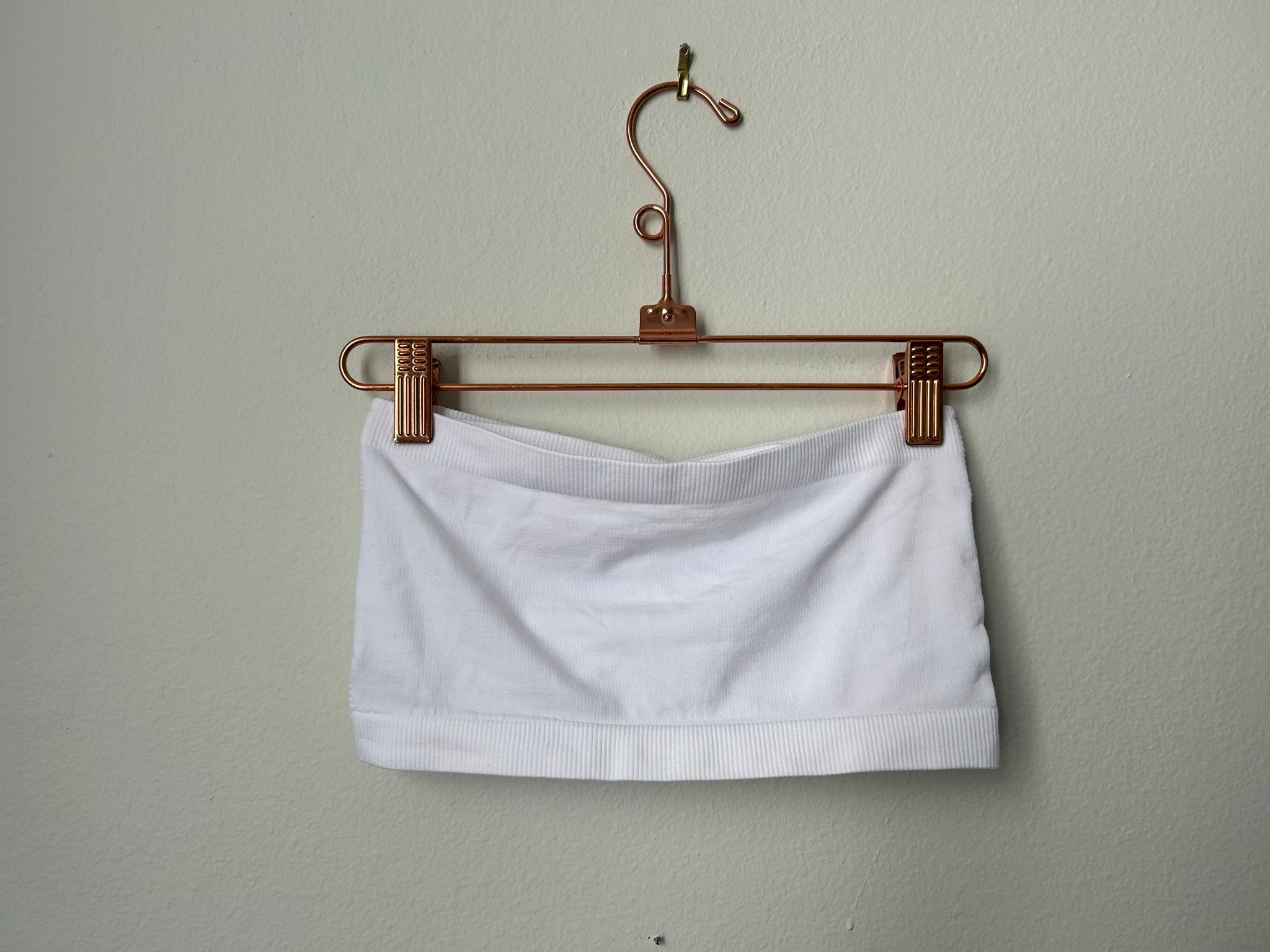 Basic Bandeau Bralette With With Removable Pads Tube Bra Top - Etsy