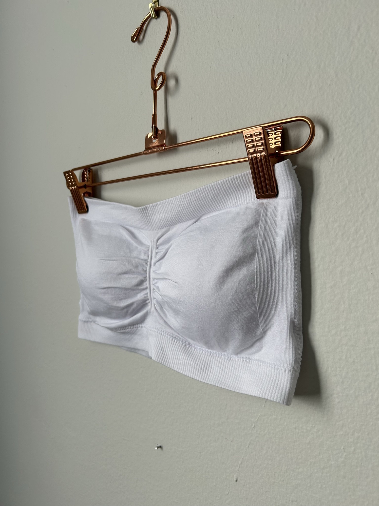 Basic Bandeau Bralette With With Removable Pads Tube Bra Top - Etsy