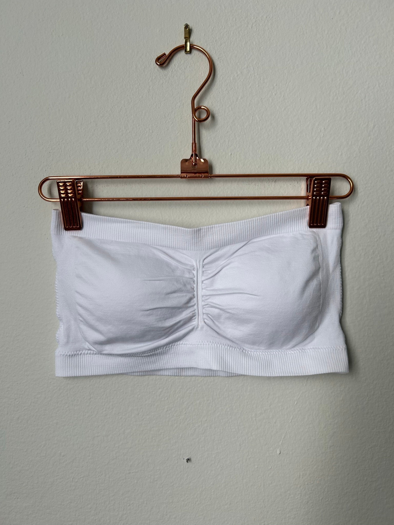 Basic Bandeau Bralette With With Removable Pads Tube Bra Top - Etsy