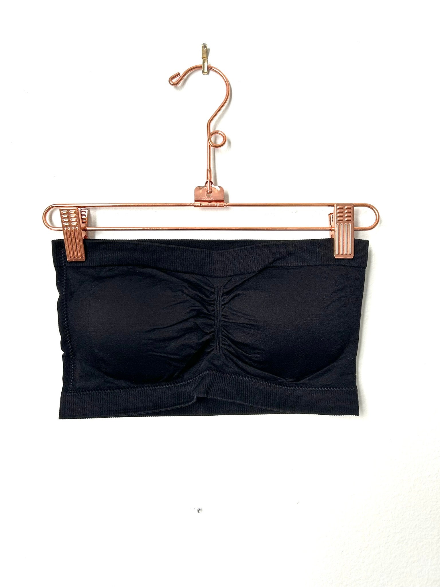 Basic Bandeau Bralette With With Removable Pads Tube Bra Top - Etsy