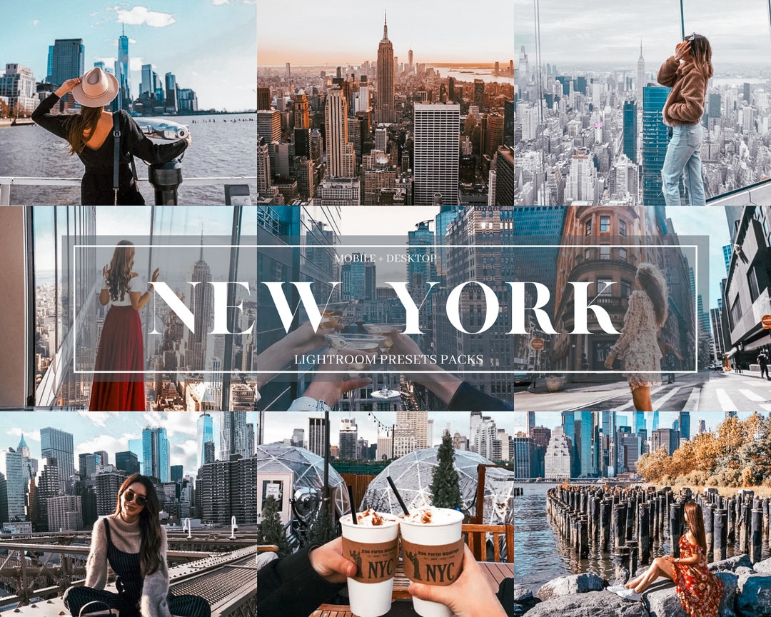 15 New York Lightroom Presets, Urban City Filters, Vibrant Street Edits ...