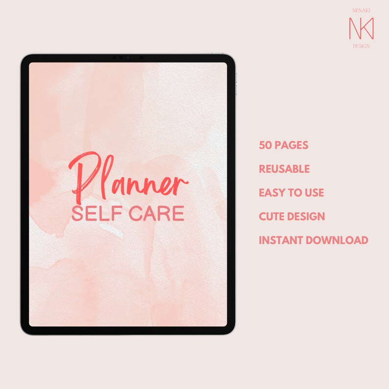 Digital Self Care Planner - Etsy