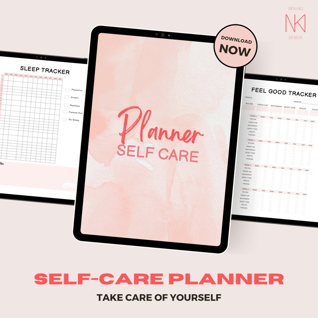 Digital Self Care Planner - Etsy