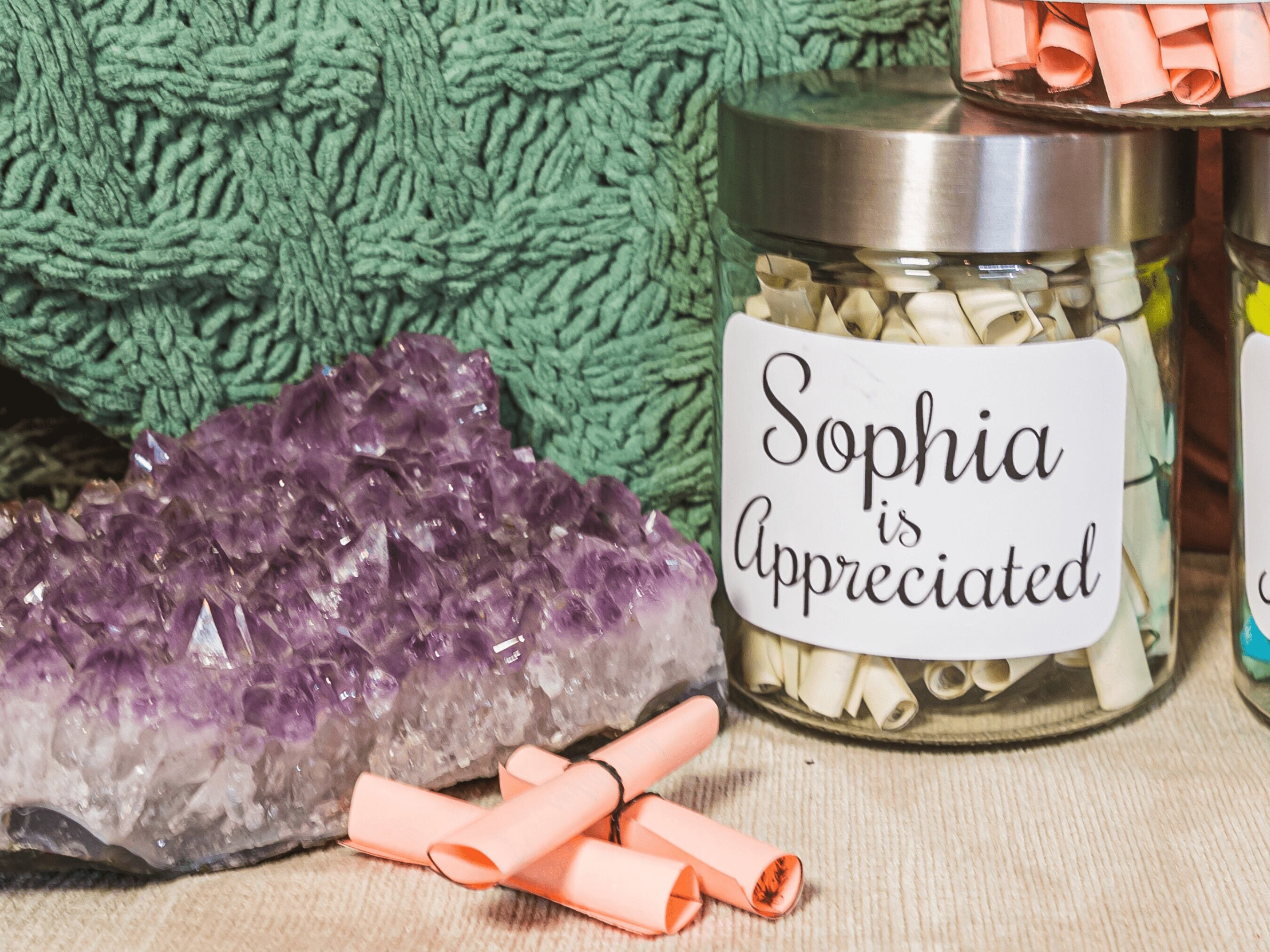 Appreciation Affirmation Jar 60 Daily Affirmation Cards / Positive ...