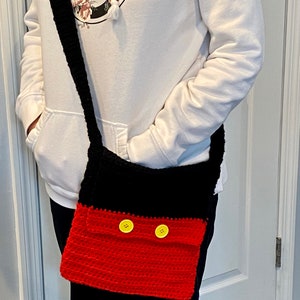 Mickey Mouse Cross Body Bag - Etsy
