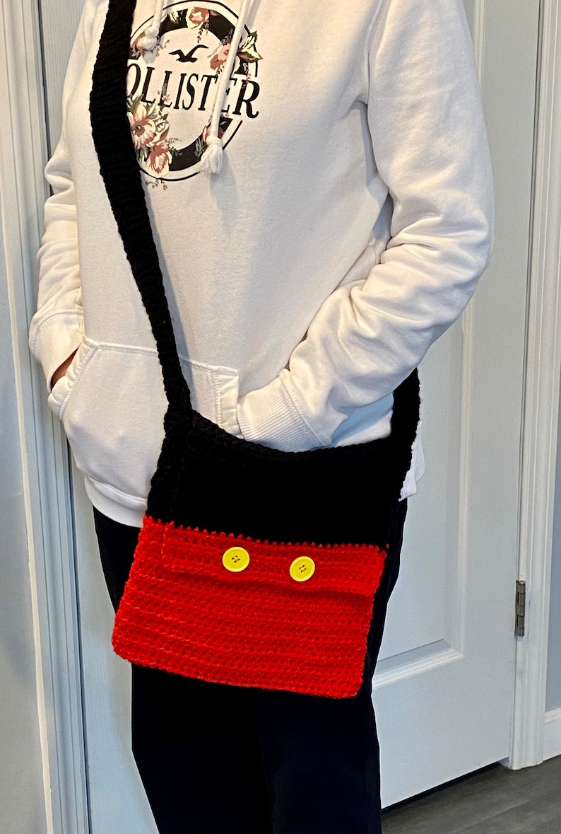 Mickey Mouse Cross Body Bag - Etsy