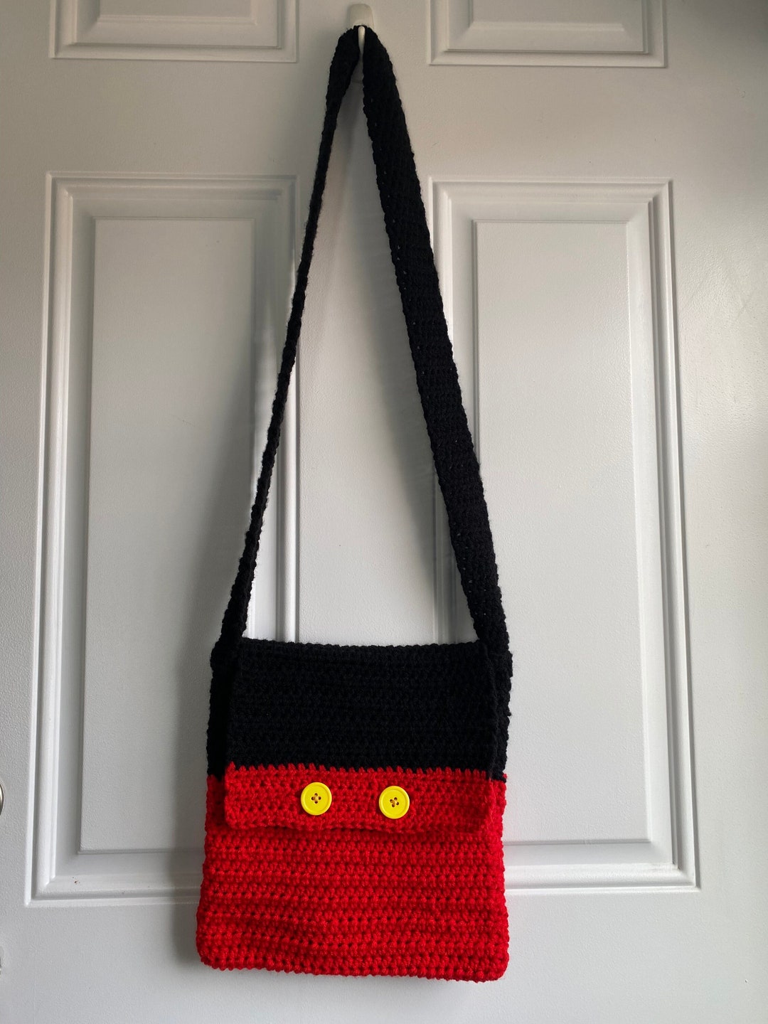 Mickey Mouse Cross Body Bag - Etsy
