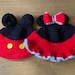 Mickey Minnie & Minnie Mouse Bucket Hats - Etsy