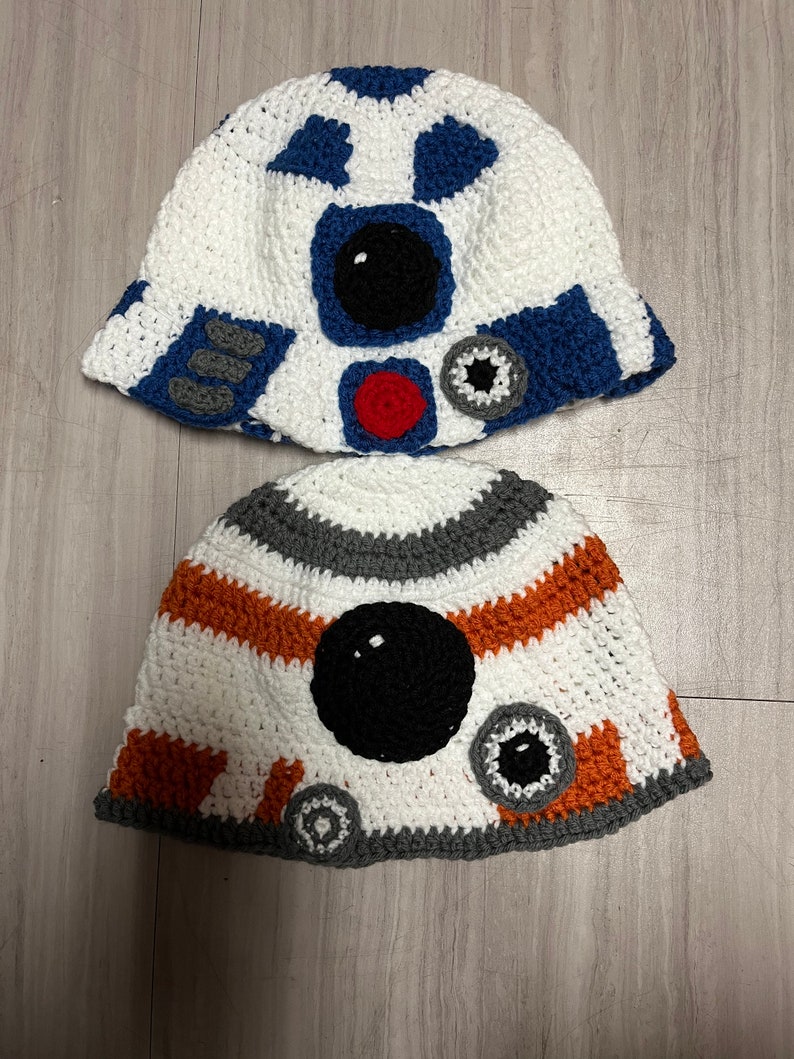 Star Wars Droid Bucket Hat Duo Featuring R2D2 and BB8 - Etsy