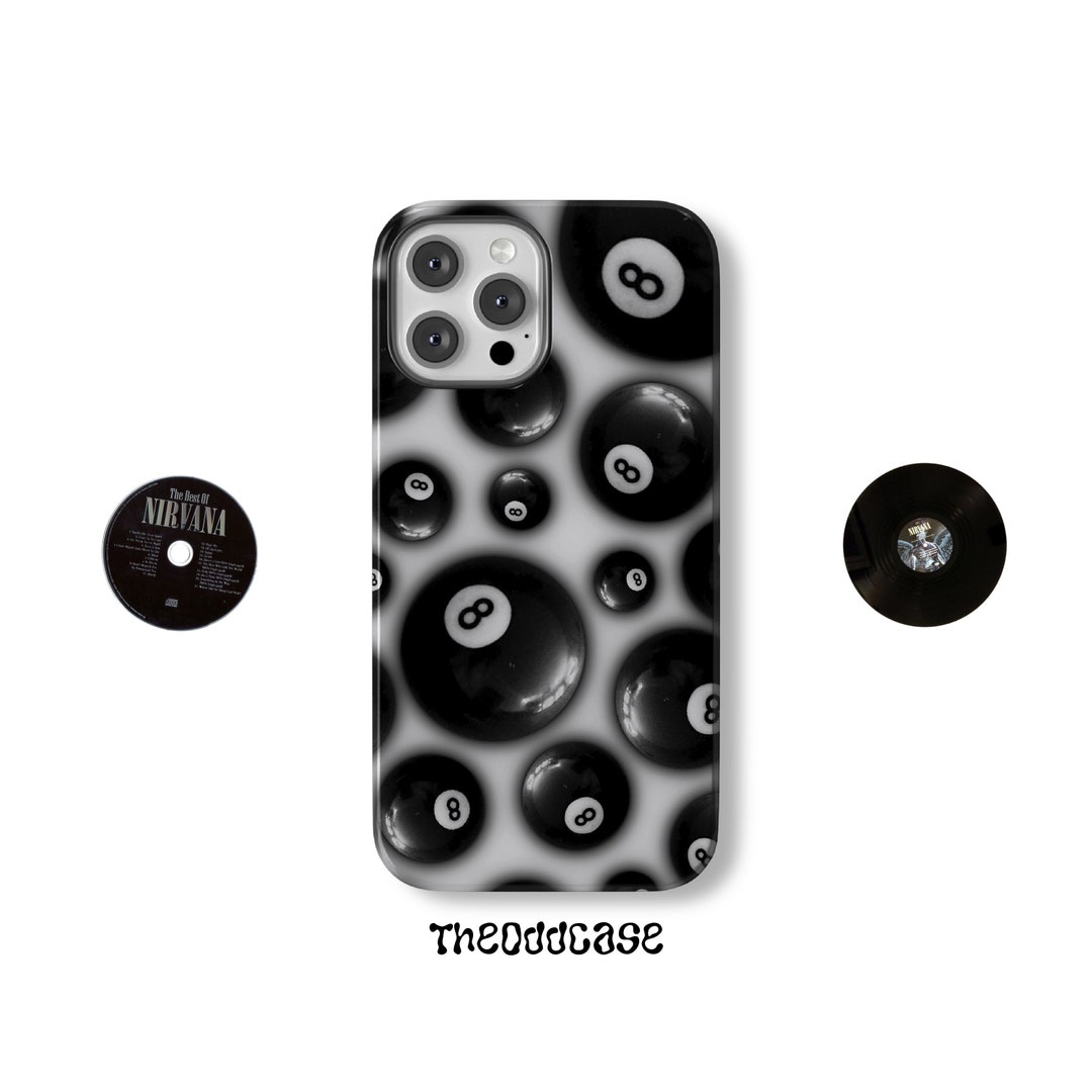 Eight Ball Airbrush Phone Case • iPhone 15 14 13 12 11 X Case • Samsung ...
