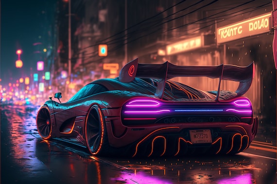 Koenigsegg Agera Wallpaper Hyper Car Wallpaper Digital Art Etsy UK