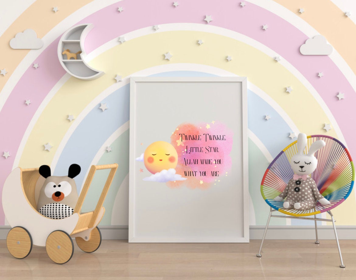 Twinkle Twinkle | Muslim Baby | Islamic | Instant Download | Digital ...
