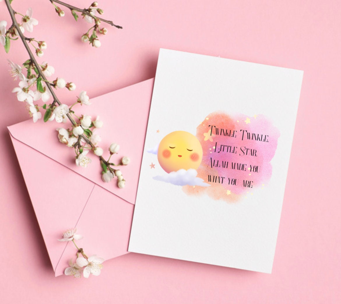 Twinkle Twinkle | Muslim Baby | Islamic | Instant Download | Digital ...