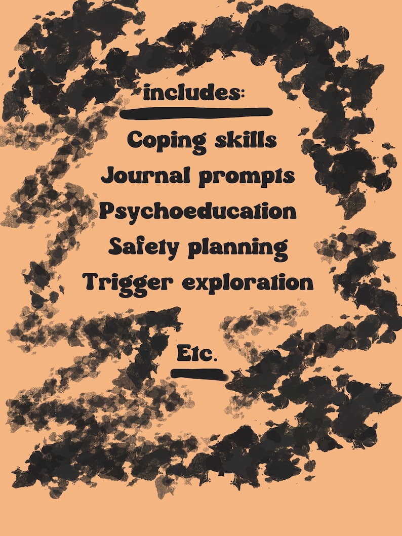 Trauma Recovery Workbook - Etsy