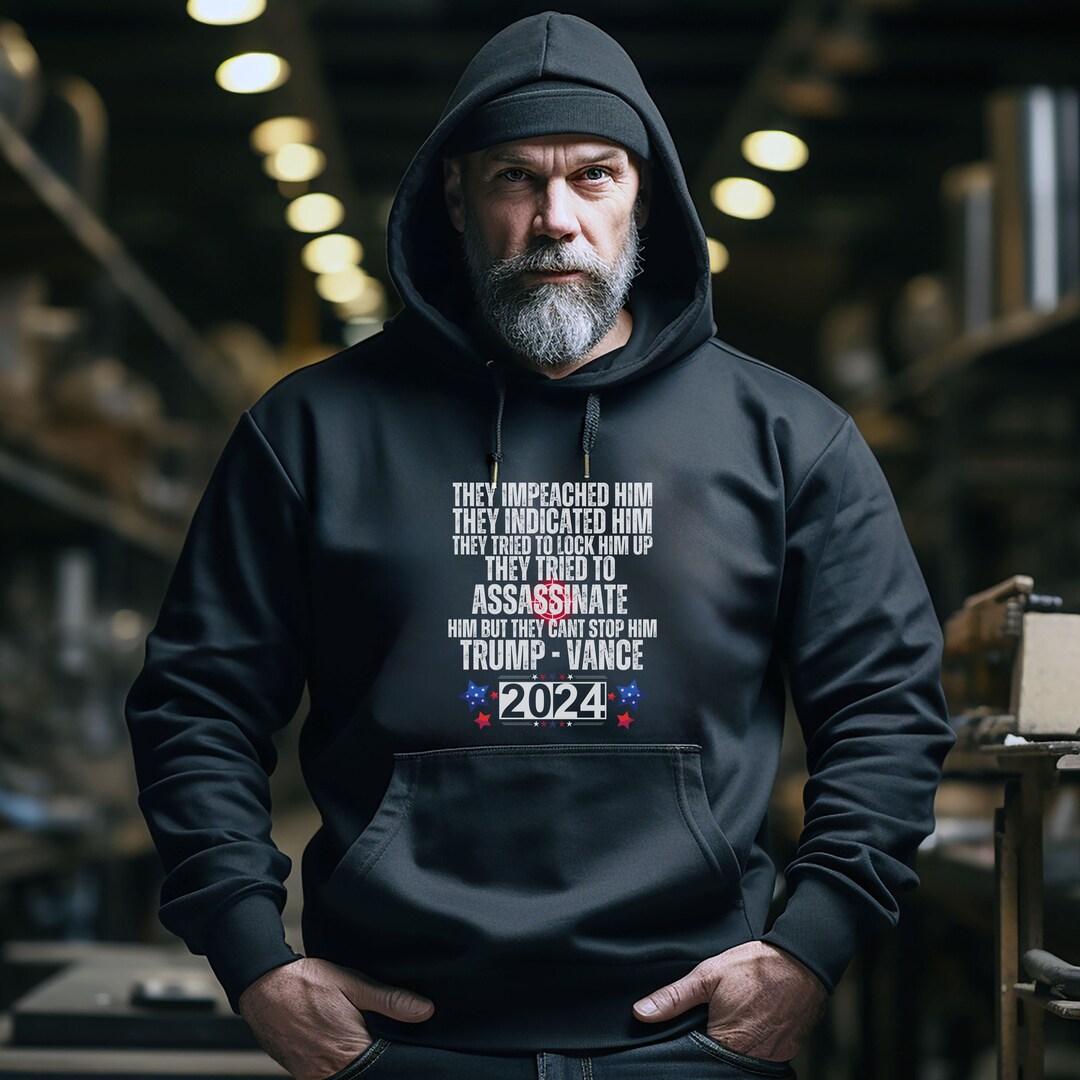 Donald Trump JD Vance 2024 Sweatshirt, Republican Nominee, Conservative ...