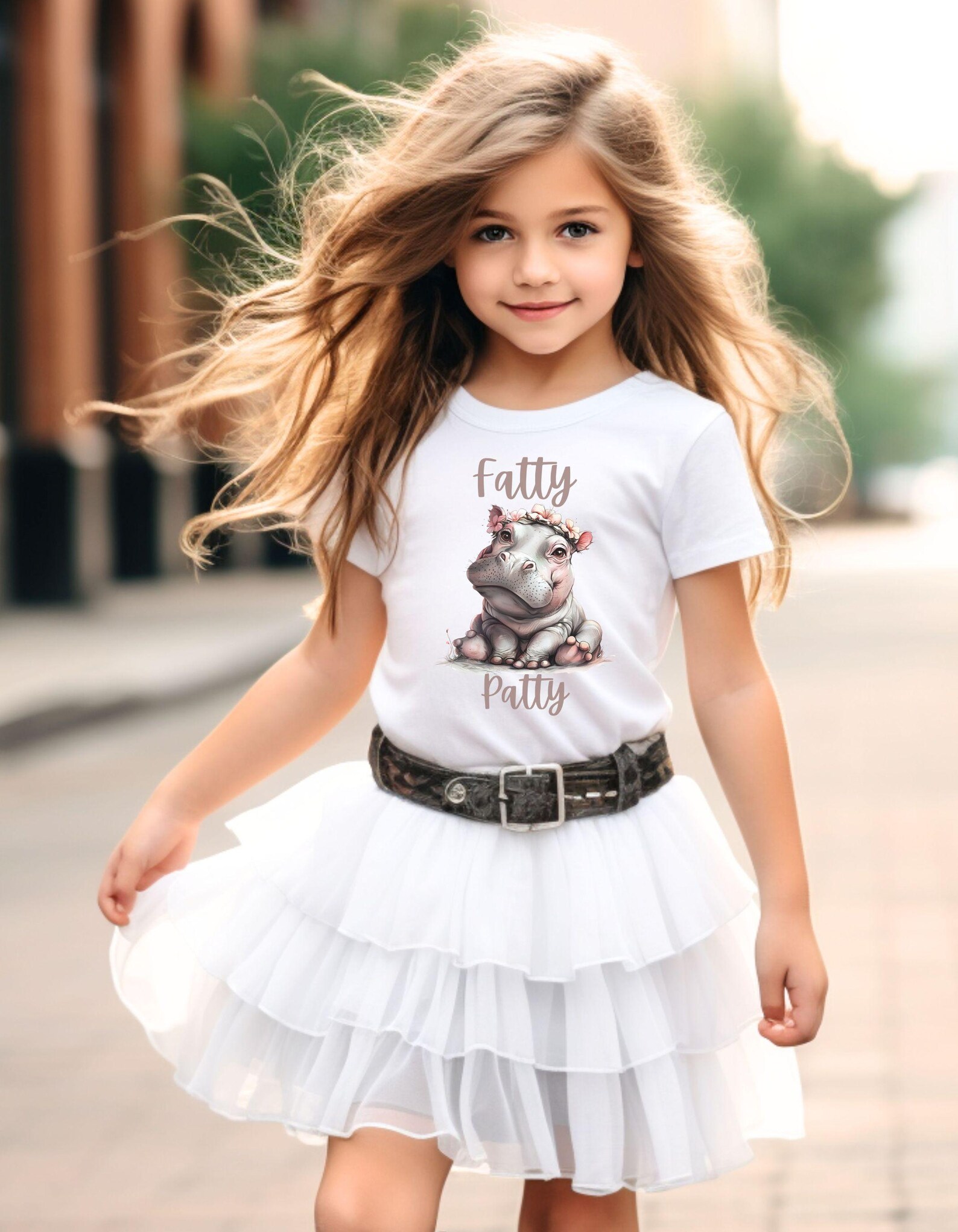 Toddler Front & Back Design Short Sleeve Tee, Rathdrum Zoo Shirt, Fatty ...
