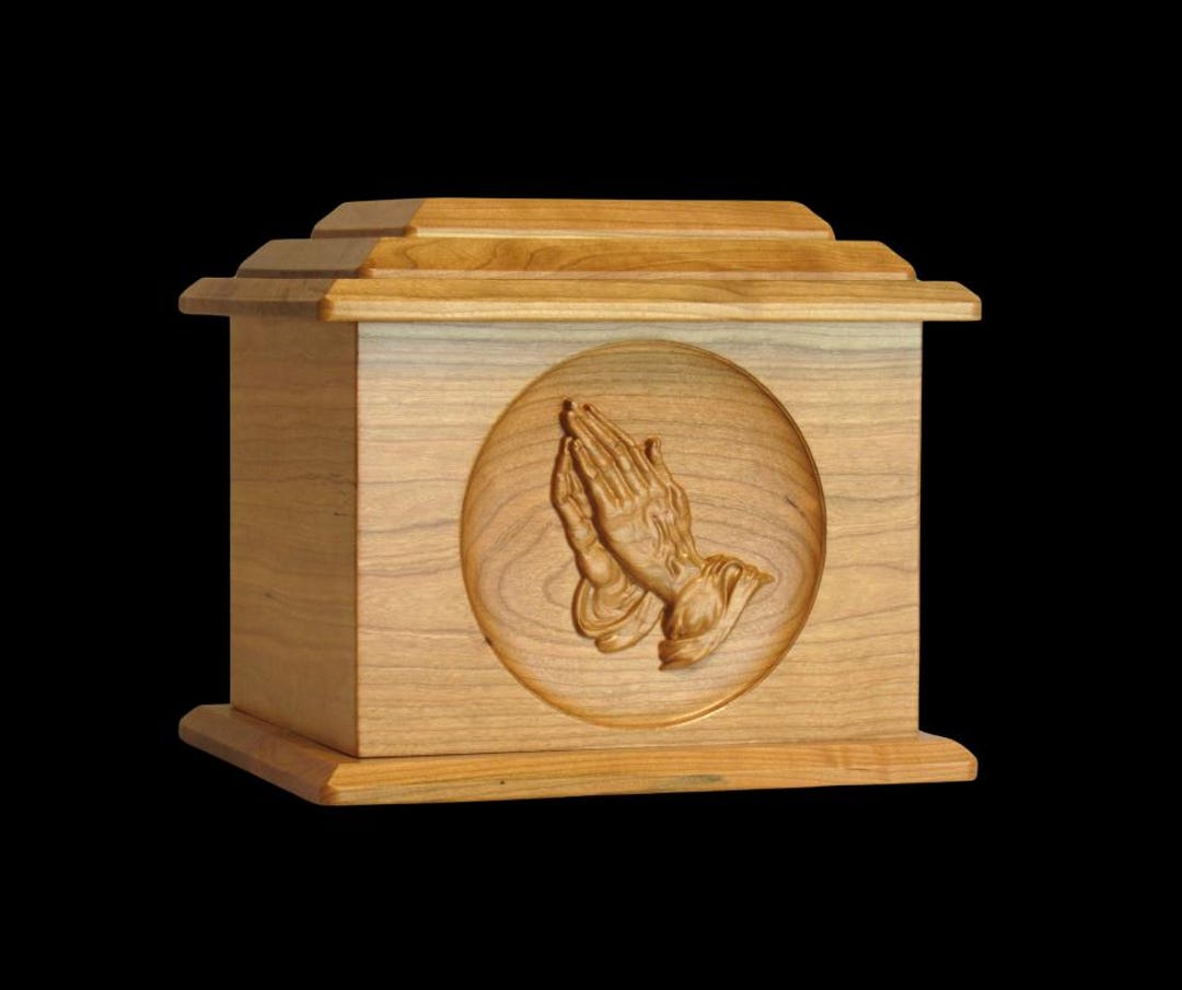 Handmade Praying Hands Memorial Urn, Cremation Urn - Etsy
