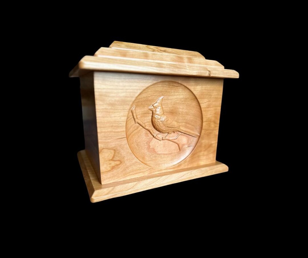 Handmade Cardinal Memorial Urn, Cremation Urn, Cardinal - Etsy