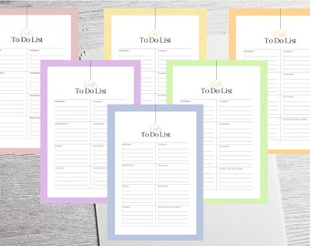 Multiple to Do List - Etsy