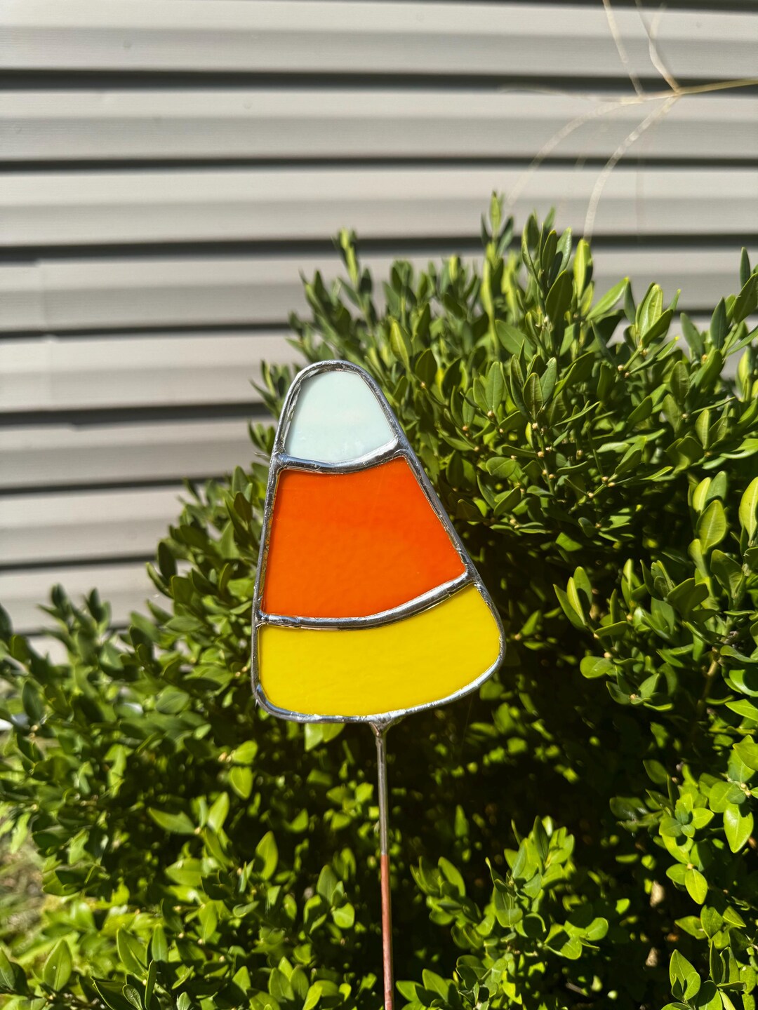 Candy Corn Plant Stake - Etsy