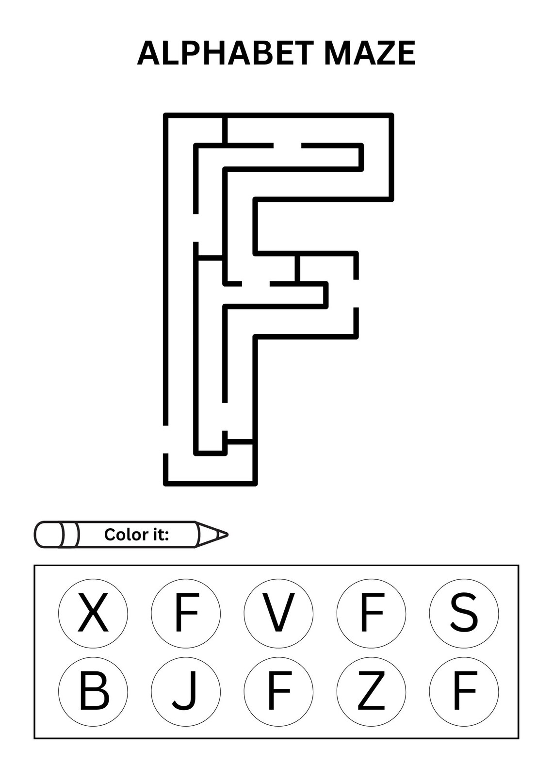 Alphabet Mazes Alphabet Printables Alphabet Worksheets Alphabet ...