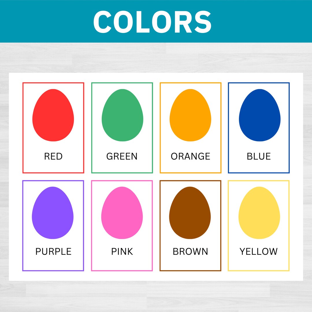Colors | Printable Colors Chart | Colors Worksheets | Colors of the ...