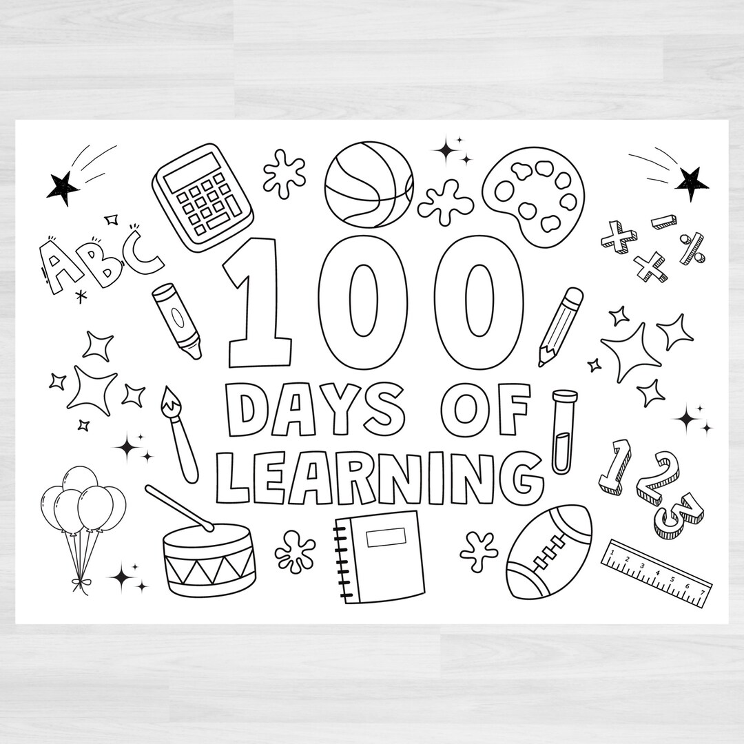 100 Days of School | 100th Day of School | Kindergarten Worksheets ...